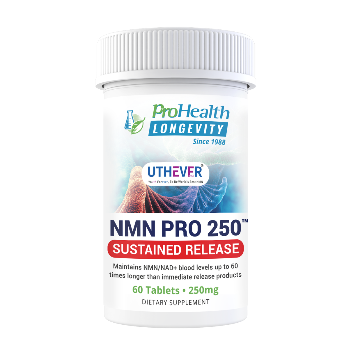 ProHealth UTHEVER®NMN PRO 250 SUSTAINED RELEASE (15000mg of NMN in tot ...
